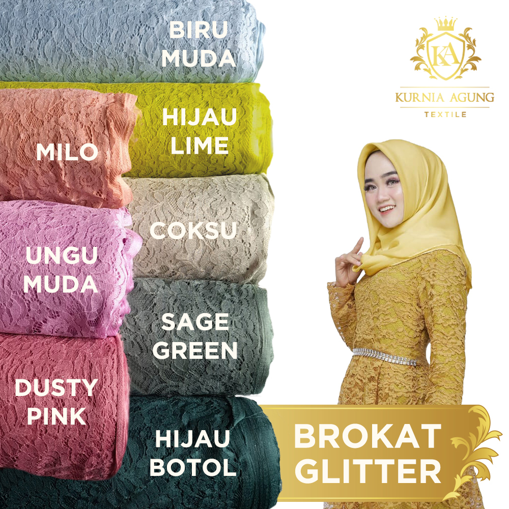 Jual Kain Brokat 1 Meter Terbaru - Dec 2024 | Lazada.co.id