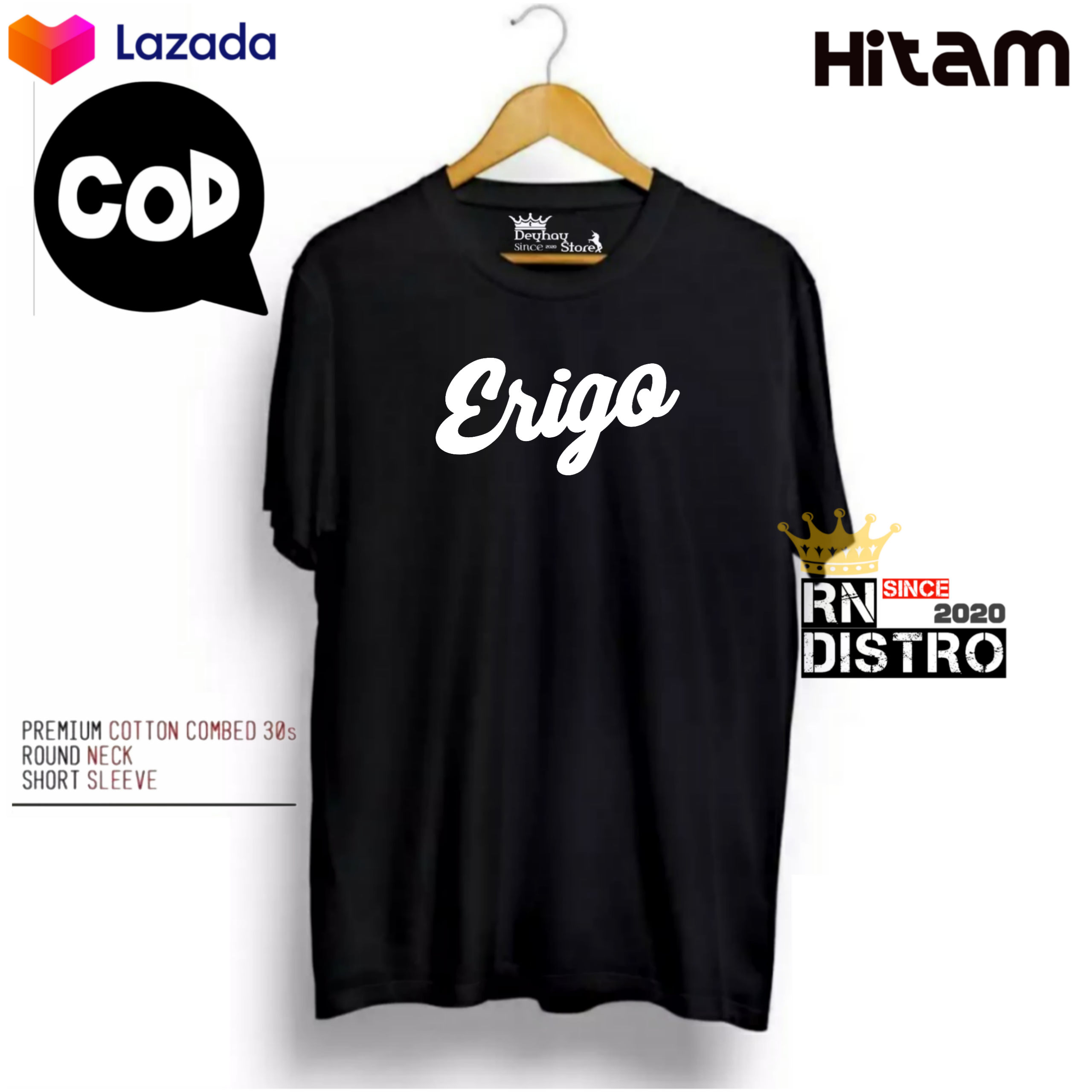 Jual Kaos Erigo Logo Hd Terbaru - Dec 2024 | Lazada.co.id