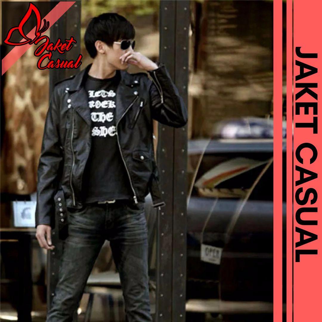 Jaket Kulit Rocker