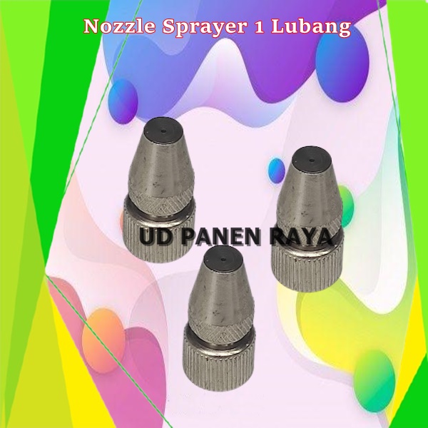 Jual Nosel Spuyer Lurus Bahan besi Nozzle Sprayer lubang1 Alat Pucuk ...