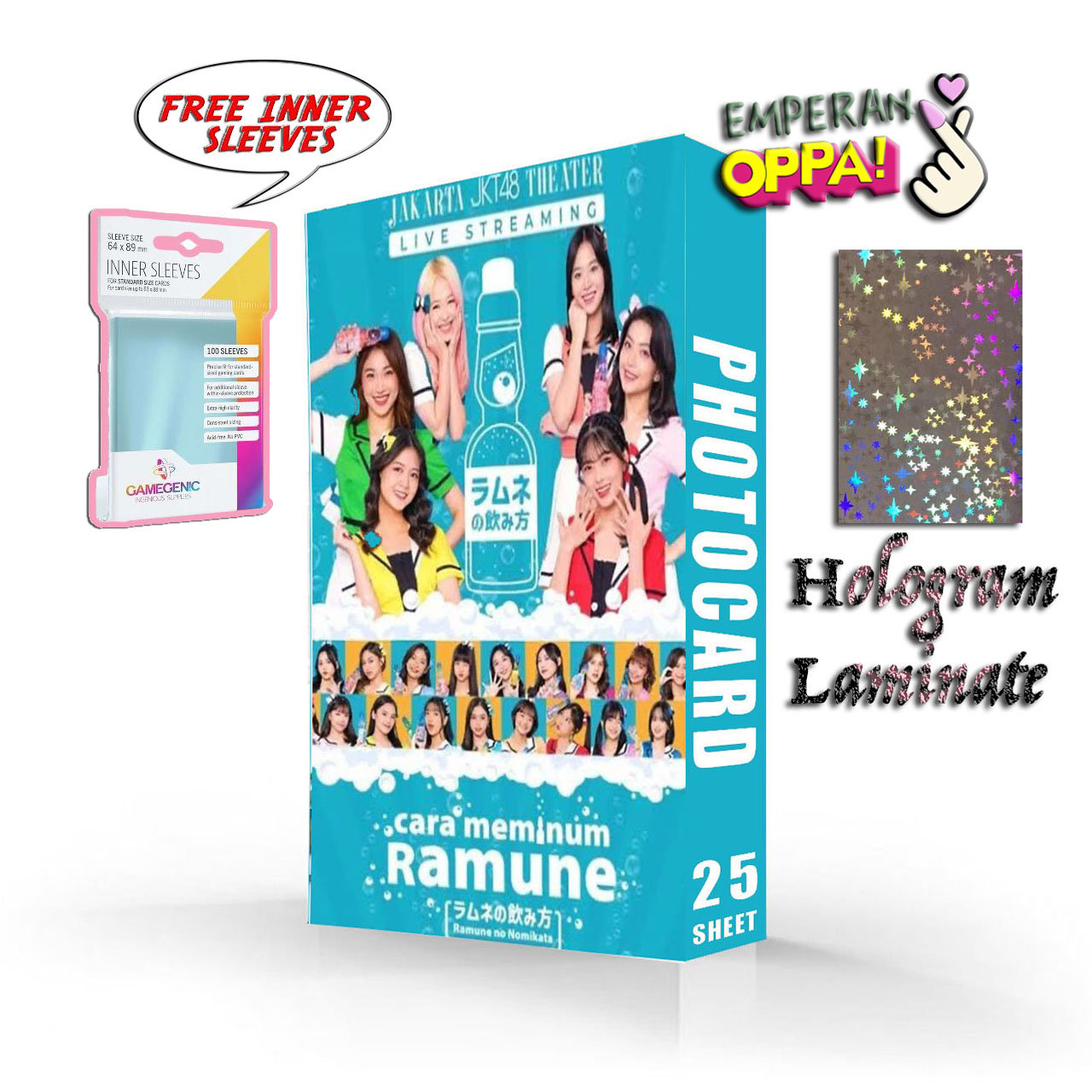 Jual Foto Card Jkt 48 1 Pack Campur Isi 150 Pcs Yang Isinya Banyak Dan ...