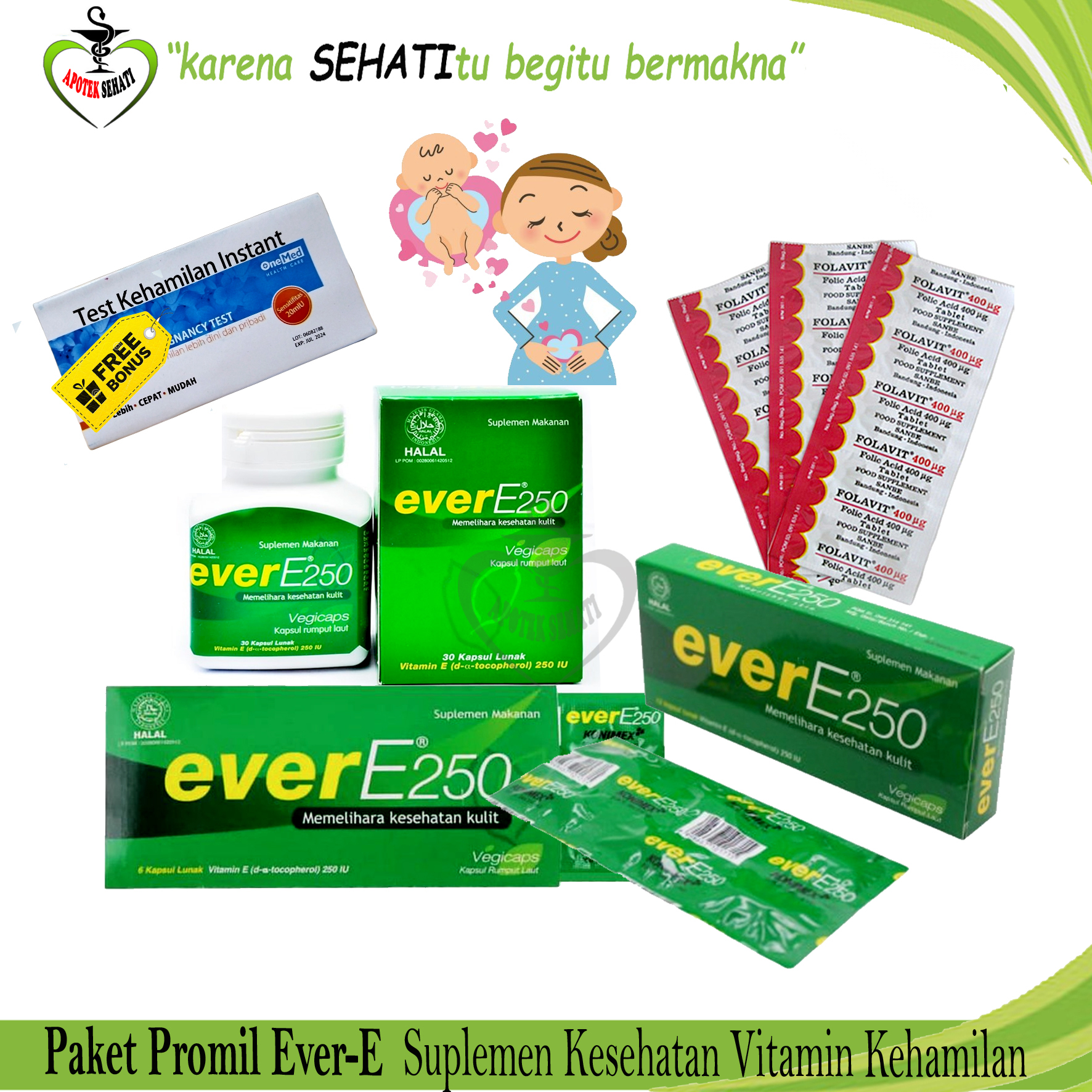 Jual Folic Acid 1 Mg 10 Tablet - Suplementasi Asam Folat Ibu Hamil Dan ...