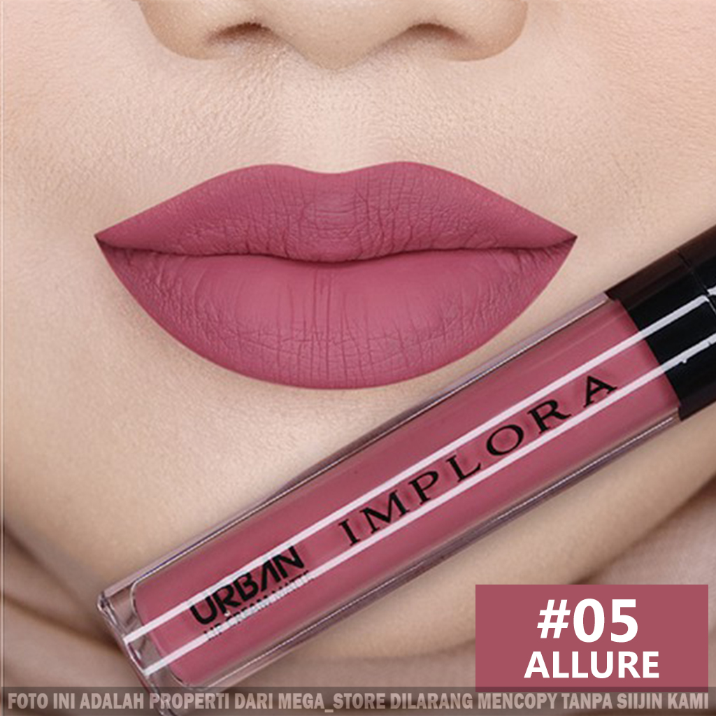 Implora Urban Lip Cream Matte BPOM DISTRIBUTOR RESMI IMPLORA
