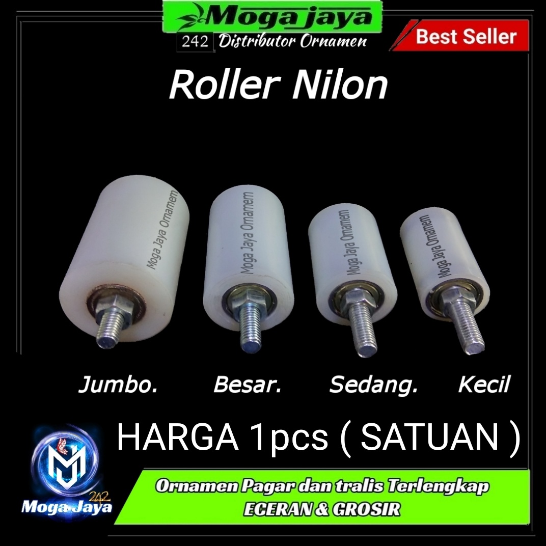 Jual Roda Gerbang Pagar Besi Nilon Terbaru - Feb 2025 | Lazada.co.id