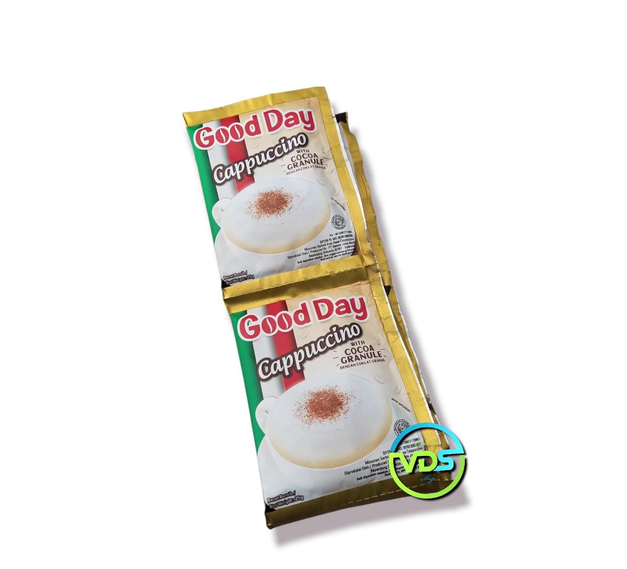 Jual Good Day Cappuccino With Cocoa Granule Renceng 10 Sachet X 25gr Kopi Instant Bpom Cod Https ...