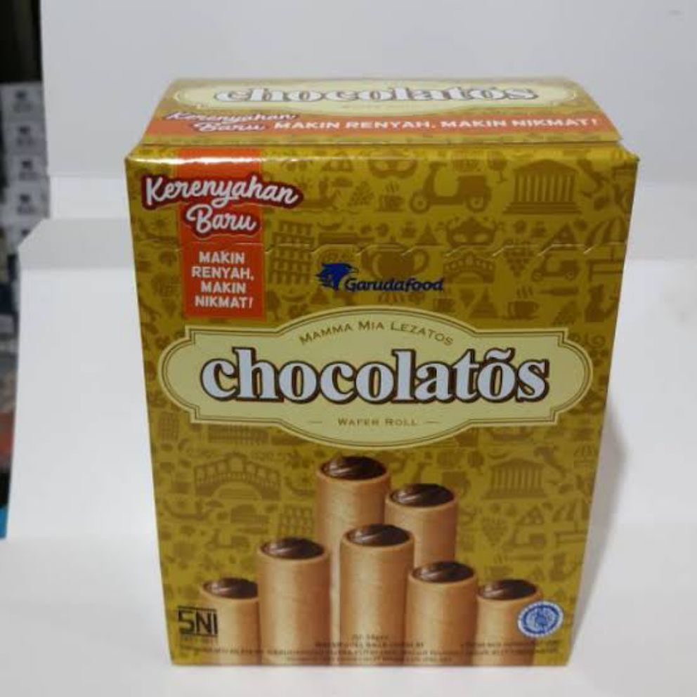 Jual Chocolatos Wafer Stick 1000 1 Box Isi 20 Pcs 18gr Pcs Terbaru ...