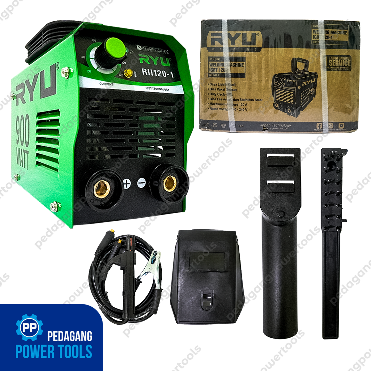Ryu Gpo RYU RII 120 1 MESIN TRAVO LAS LISTRIK INVERTER IGBT 120 900