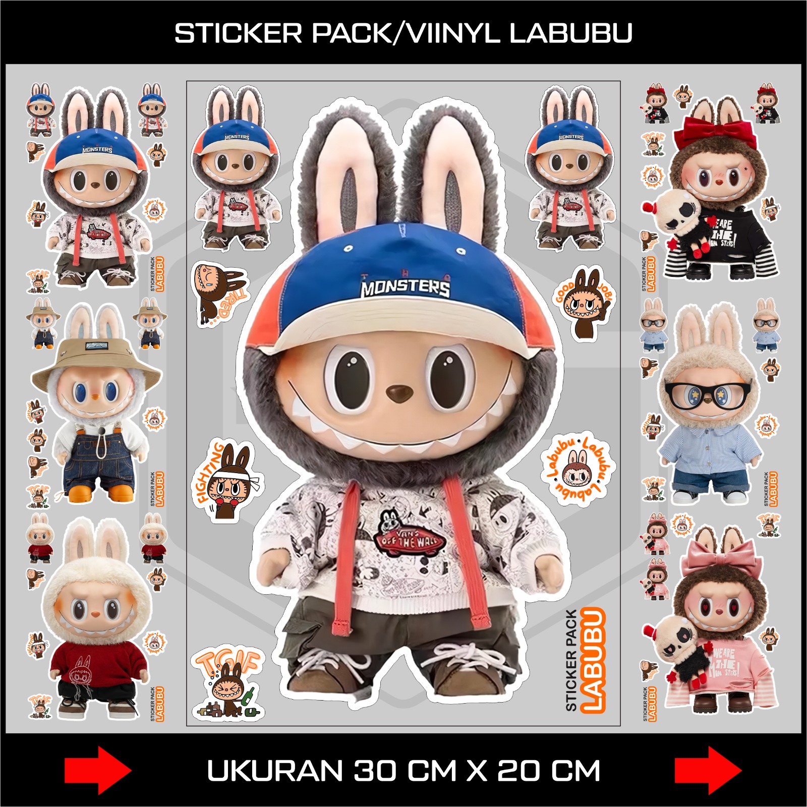 Jual Stiker Labubu Makassar Terbaru - Dec 2024 | Lazada.co.id