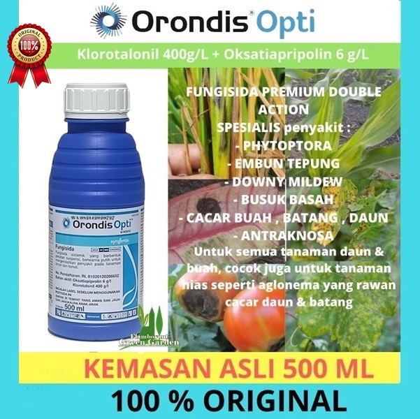 Jual Fungisida ORONDIS OPTI 6/400 SC 500ml Aktif Kendalikan Jamur ...
