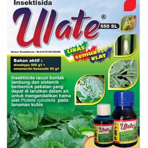 Jual Insektisida ULATE 550SL 100ml Mengatasi Segala Hama Sampai Ke ...