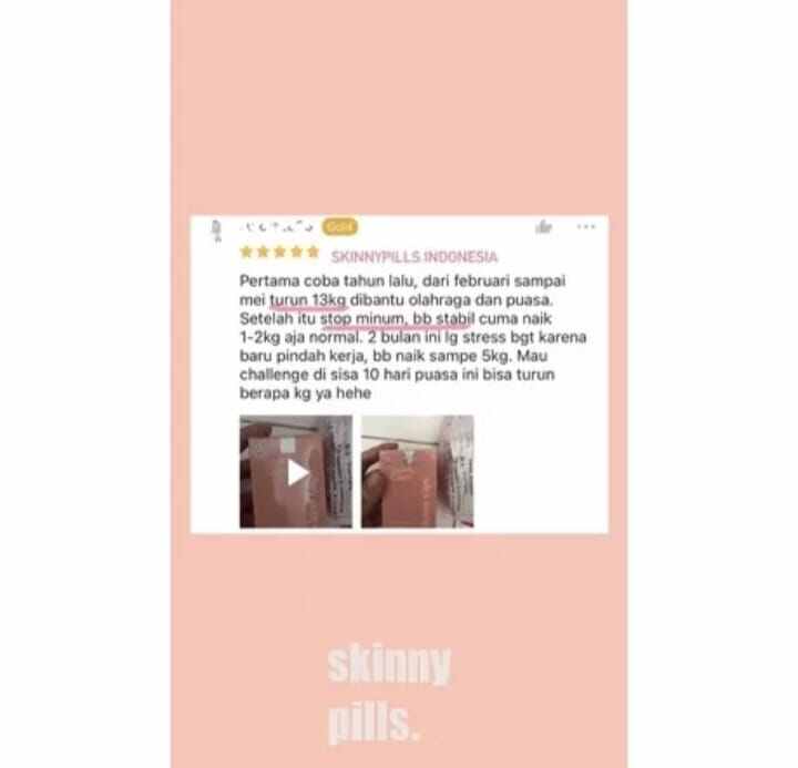 Sp Skinny Pills Slim Slimming Pelangsing Herbal Pelangsing Badan dan ...