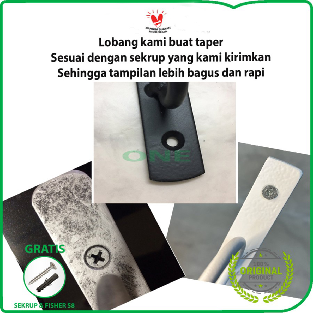 Jual Siku Besi Ambalan untuk Rak Buku Rak Serbaguna di Seller One ...