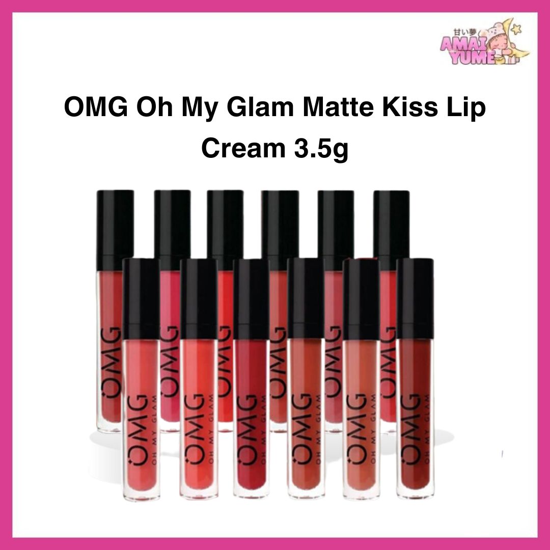 Jual Cantika Omg Glam Matte Lip Cream 3.5g Oh My Glam Lipstick Cair ...