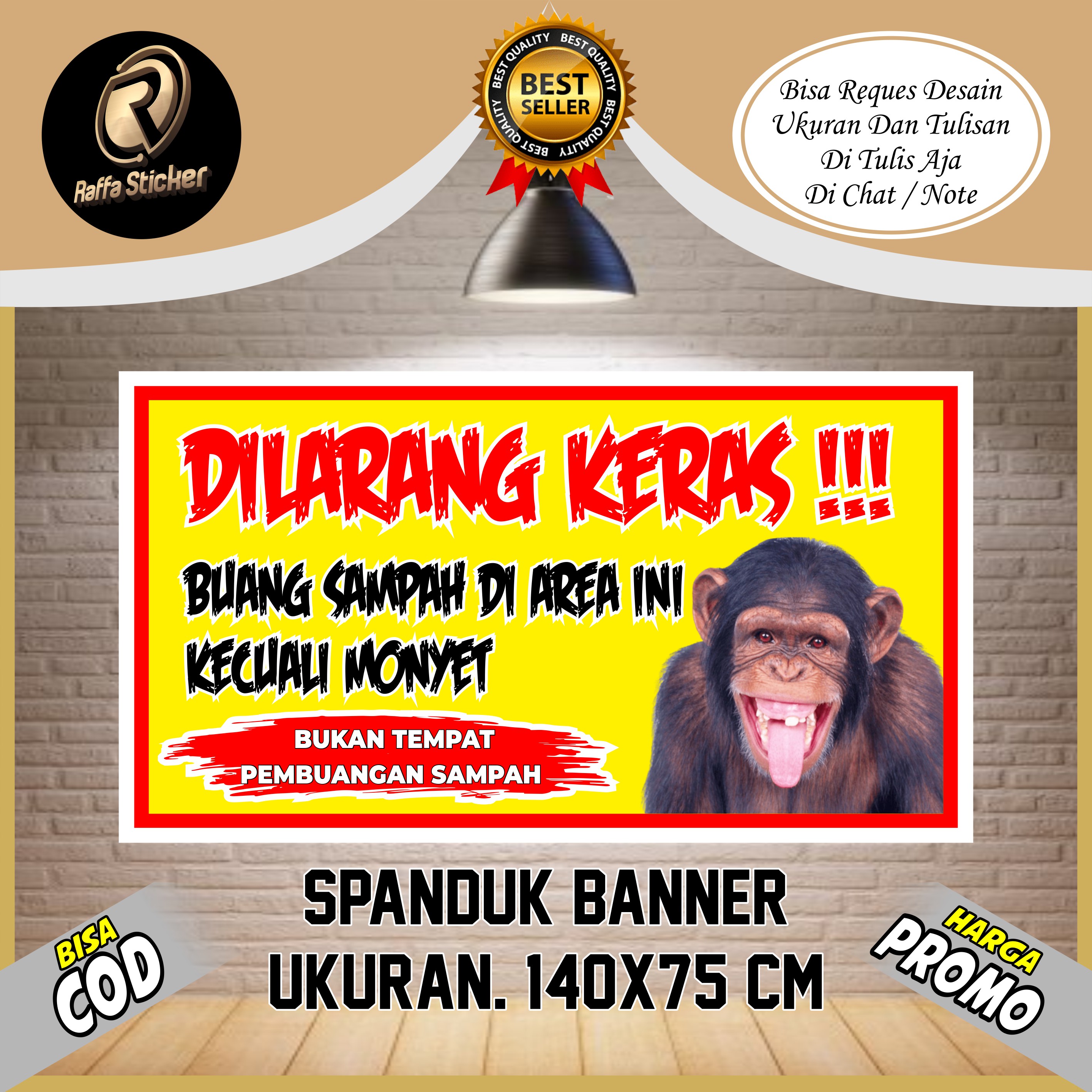 Jual Spanduk Dilarang Terbaru - Jan 2025 | Lazada