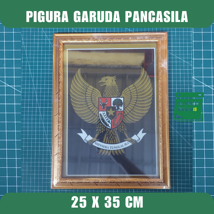 Sketsa Gambar Burung Garuda Pancasila