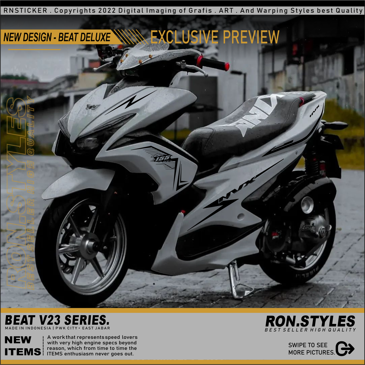 Jual Striping Aerox 2021 Abs Terbaru - May 2024 | Lazada.co.id