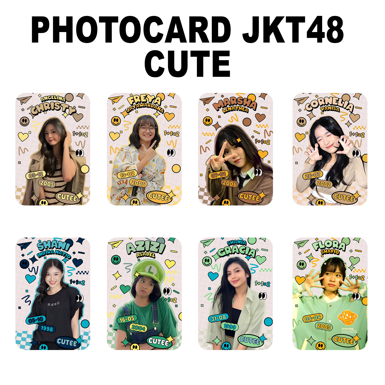 Jual Photocard Jkt48 Dengan Nama Terbaru - Jun 2024 | Lazada.co.id