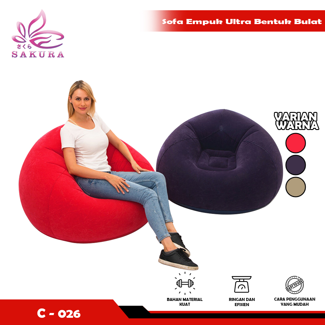 Sofa Bulat Besar | Baci Living Room
