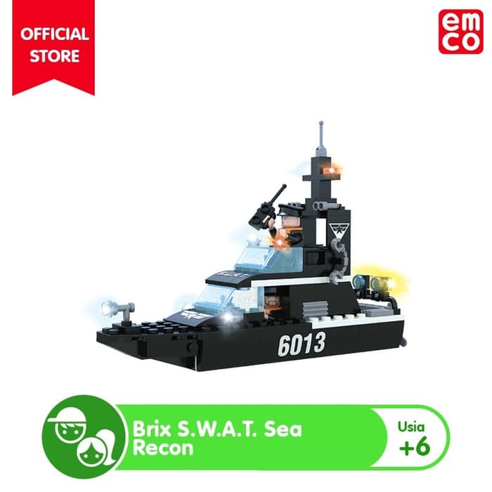 Promo Emco Brix S.W.A.T. Diskon 78% di Seller TOYSPEDIA Official Store ...
