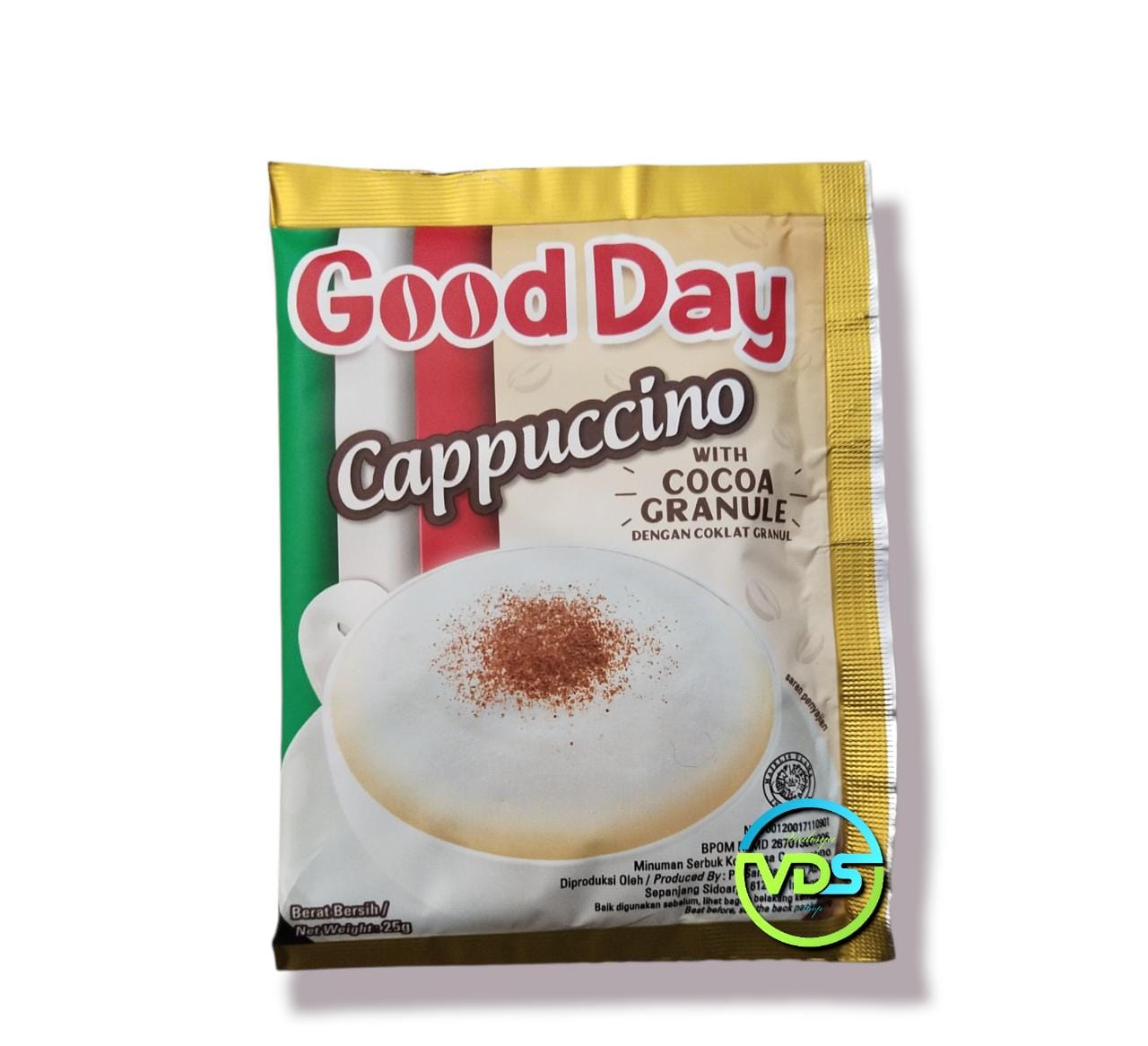 Jual Good Day Cappuccino With Cocoa Granule Renceng 10 Sachet X 25gr Kopi Instant Bpom Cod Https ...