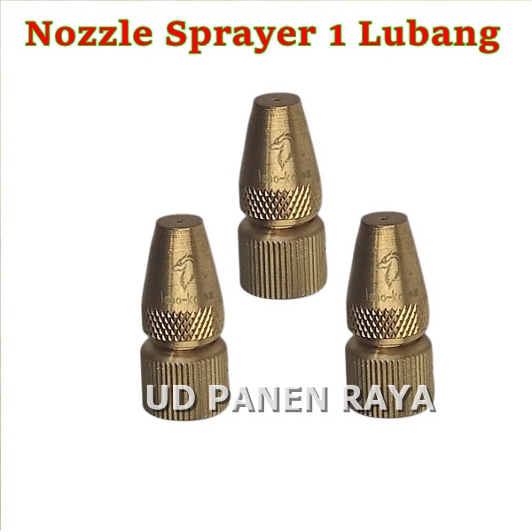 Jual Nosel Spuyer lurus Nozzle Sprayer 1 lubang Alat Pucuk Semprotan di ...