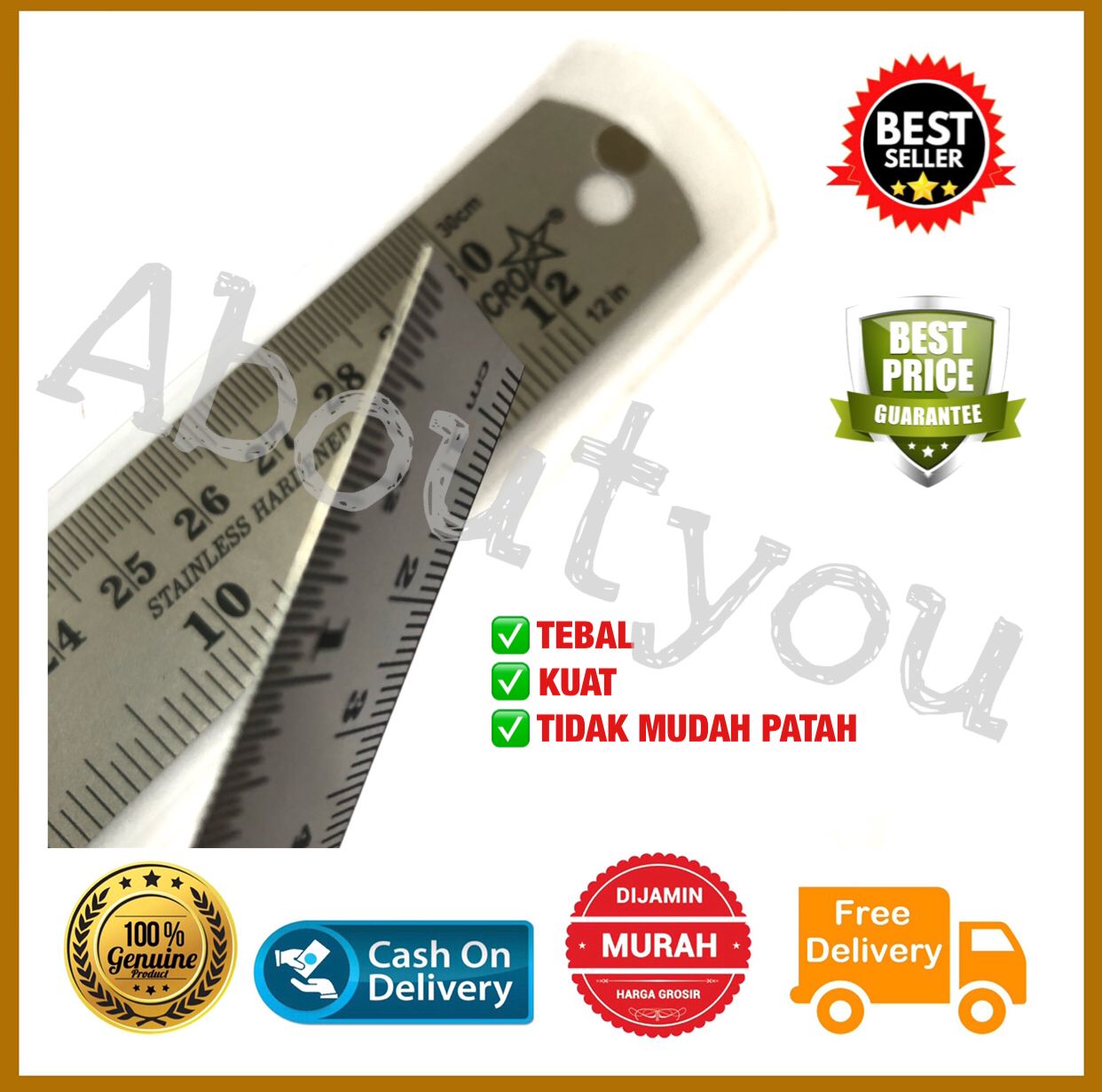 penggaris siki kayu panjang 1 meter - Membeli penggaris siki kayu ...