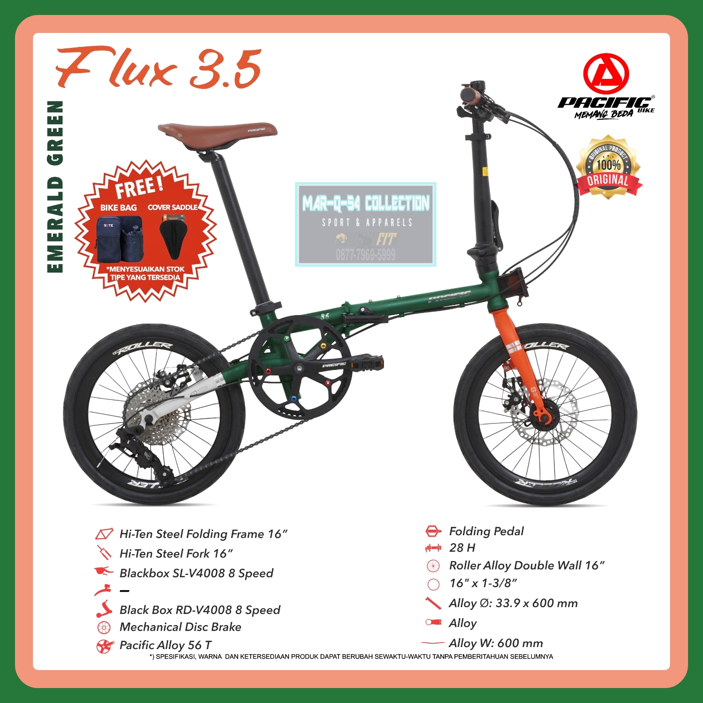 SnVhbCBTZXBlZGEgTGlwYXQgUGFjaWZpYyBDeWNsZSBUZXJiYXJ1IHwgTGF6YWRhLmNvLmlk