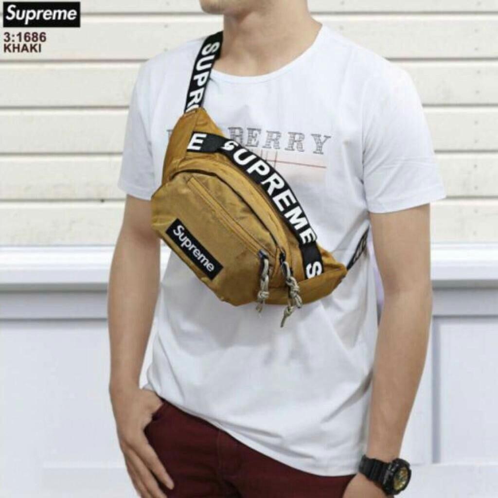 Jual Tas Selempang Pria Wanita Waistbag Pria Wanita Distro Slingbag ...