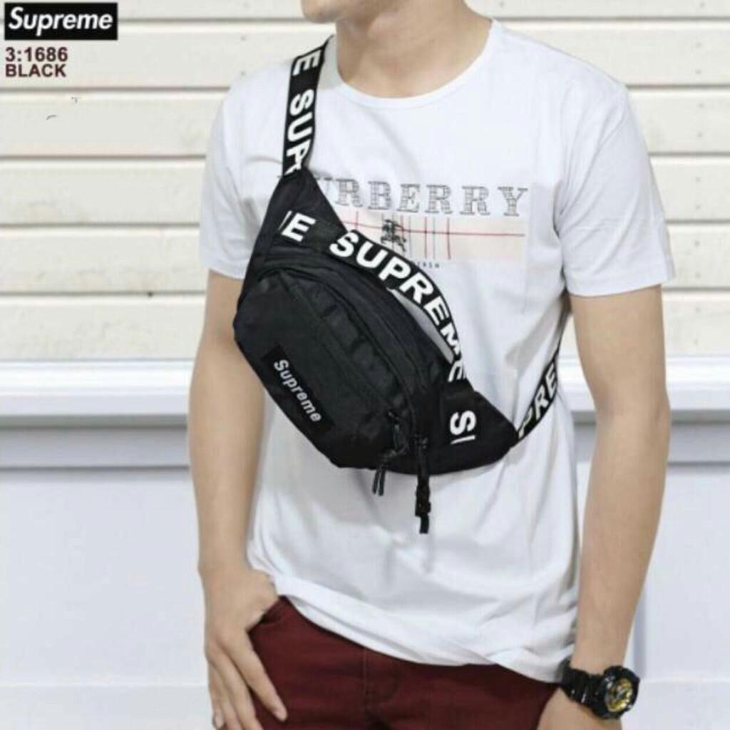 Jual Tas Selempang Pria Wanita Waistbag Pria Wanita Distro Slingbag ...